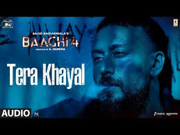 Tera Khayal Song Lyrics -Baaghi 4 Hindi Film - 2025